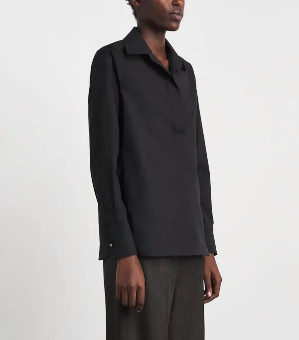 Max Mara Stretch-cotton Polo Shirt