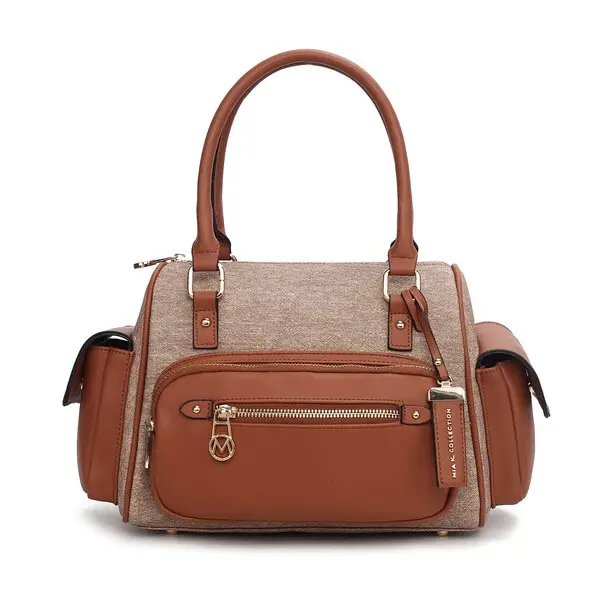 MKF COLLECTION BY MIA K. Thalia Shoulder Bag Cognac - Brown