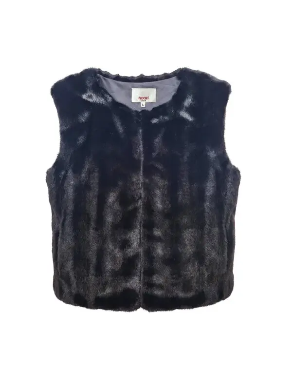 NOOKI DESIGN New Edelweiss Faux Fur Gilet