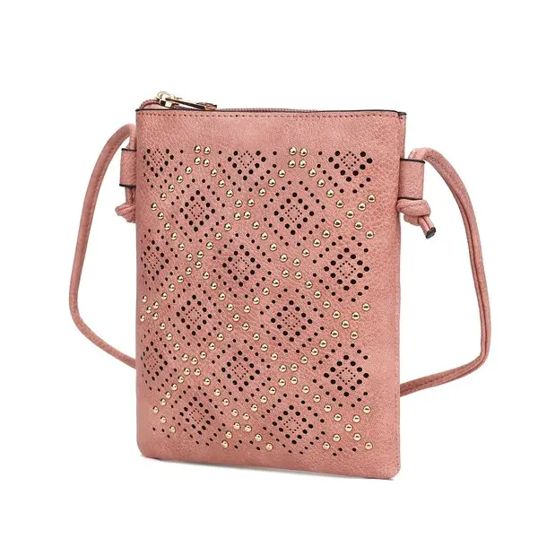 MKF COLLECTION BY MIA K. Leysha Crossbody Bag Dusty Rose - Pink
