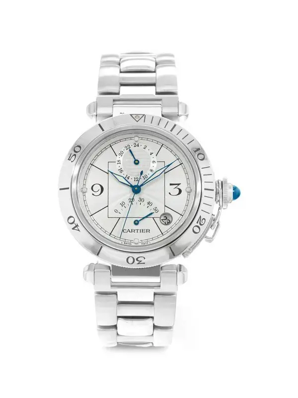 Cartier 2005 Pasha 38mm Watch - Silver