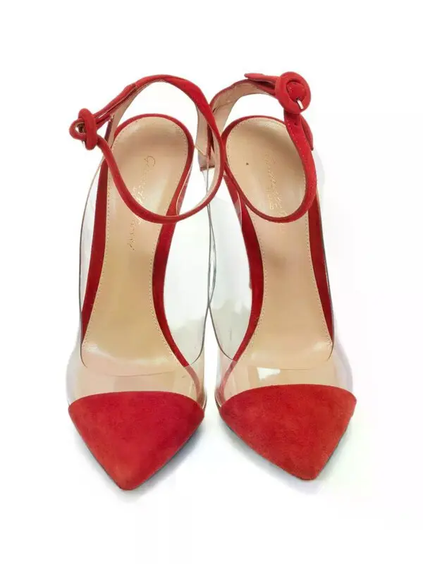 GIANVITO ROSSI Anise Ankle-strap Pumps