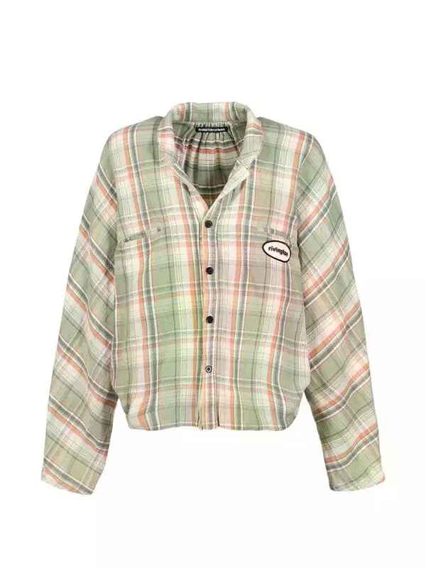 RRR123 Nazarene Plaid-check Shirt