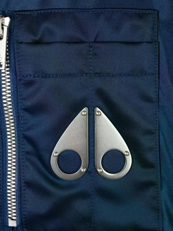 Moose Knuckles Hooded Zip-up Jacket