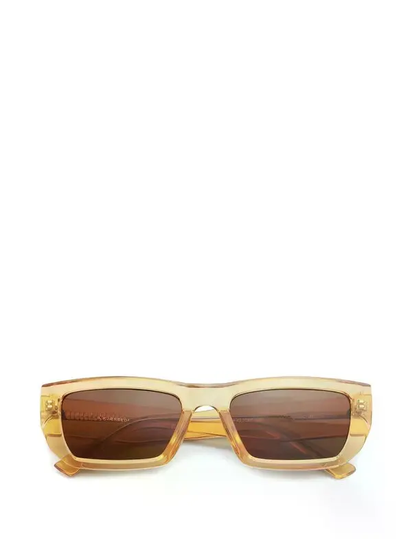 A.KJAERBEDE Fame Rectangle Sunglasses