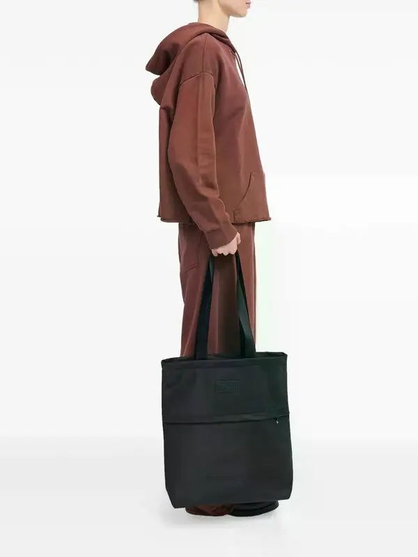 MAISON MARGIELA Logo-patch Zip-pocket Tote Bag