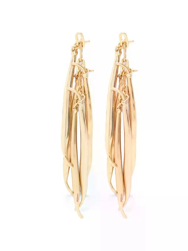Jacquemus Haricots Bean-charm Earrings - Gold