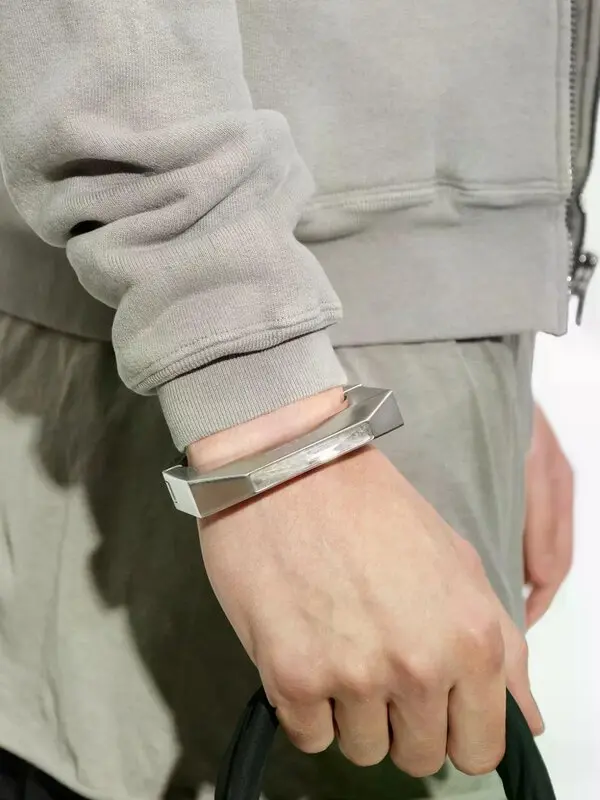 Rick Owens Crystal-embellished Pyramid Bracelets