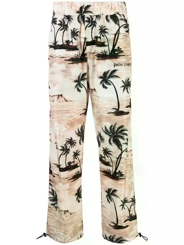 Palm Angels Palm Tree-print Trousers