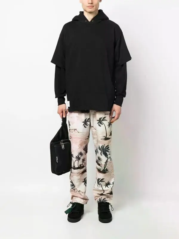 Palm Angels Palm Tree-print Trousers