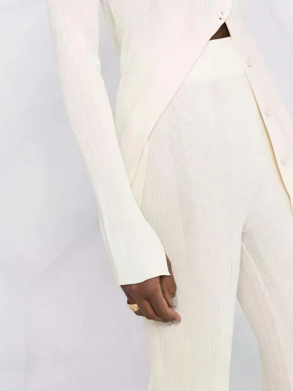 Remain Birger Christensen Fine-ribbed Flared Trousers