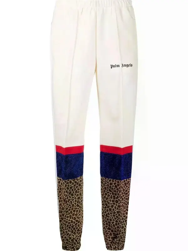 Palm Angels Colour-block Track Pants - Neutrals