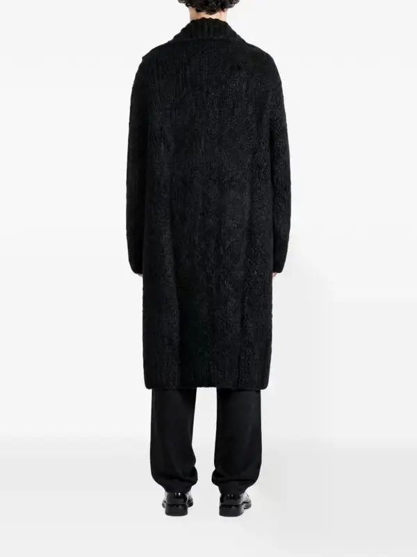 Yohji Yamamoto Shawl-collar Oversized Cardigan