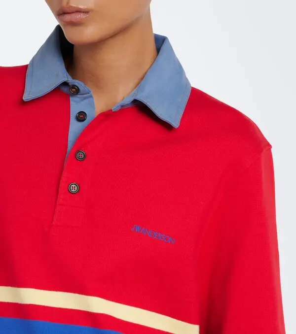 JW Anderson Cotton Jersey Polo Shirt