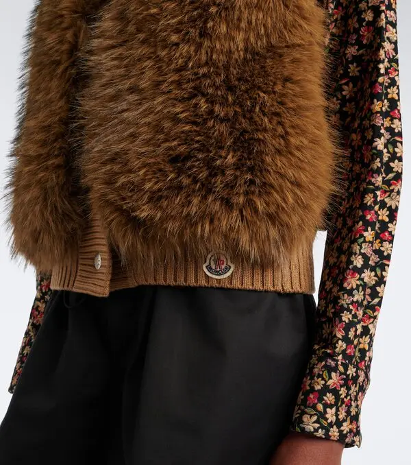 Moncler Wool-lined Down Vest