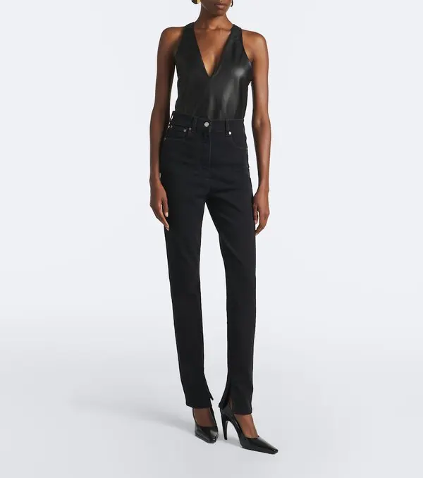 Balmain High-rise Slim Jeans
