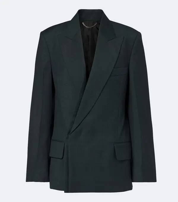 Victoria Beckham Olie Virgin Wool Blazer