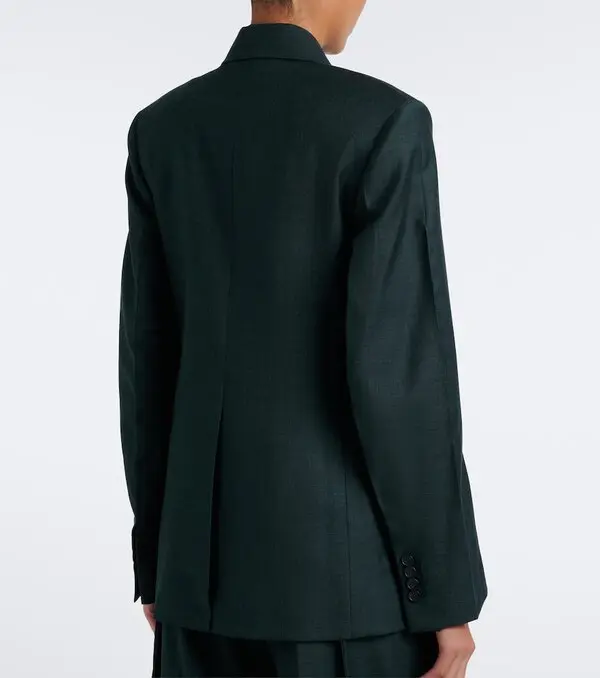 Victoria Beckham Olie Virgin Wool Blazer