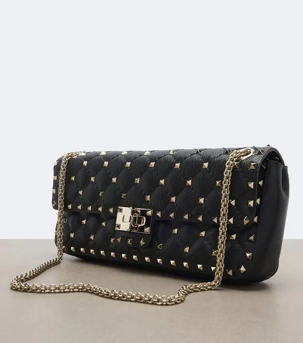 Valentino Garavani Rockstud Spike Medium Leather Shoulder Bag