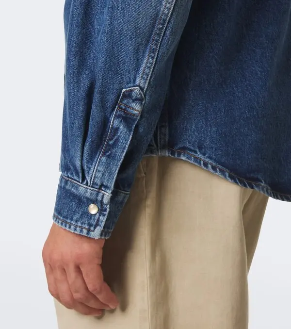 Moncler Denim Western Shirt