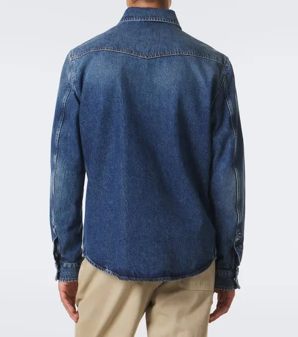 Moncler Denim Western Shirt