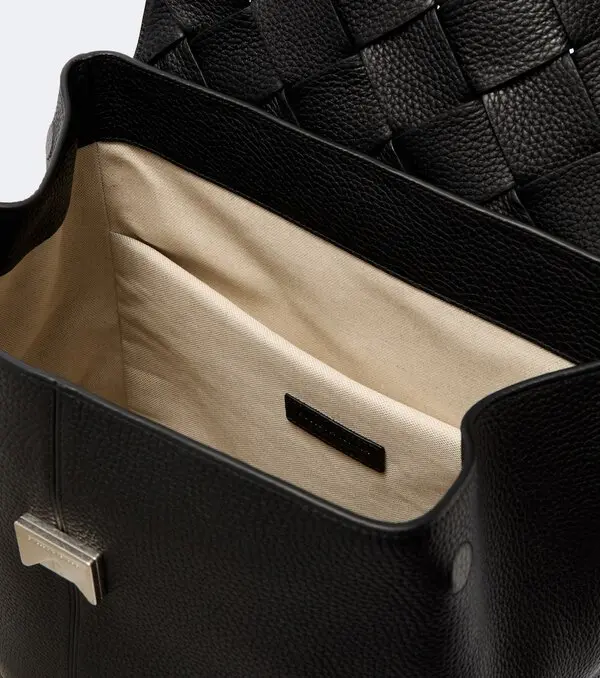 Bottega Veneta Diago Intreccio Leather Backpack