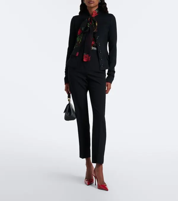 Dolce & Gabbana Dg Patent Leather Slingback Pumps