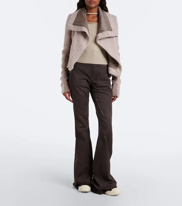 Rick Owens Jumbolace Denim Sneakers