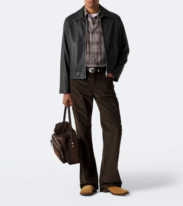 Acne Studios Cotton Corduroy Wide-leg Pants