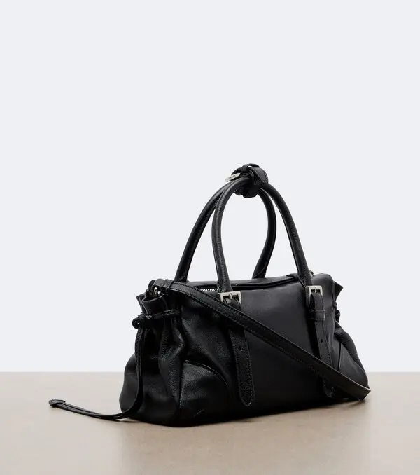 Prada Karin Small Leather Top-handle Bag