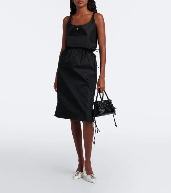 Prada Karin Small Leather Top-handle Bag