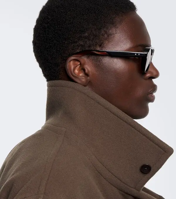 JACQUES MARIE MAGE Evans Flat-top Sunglasses