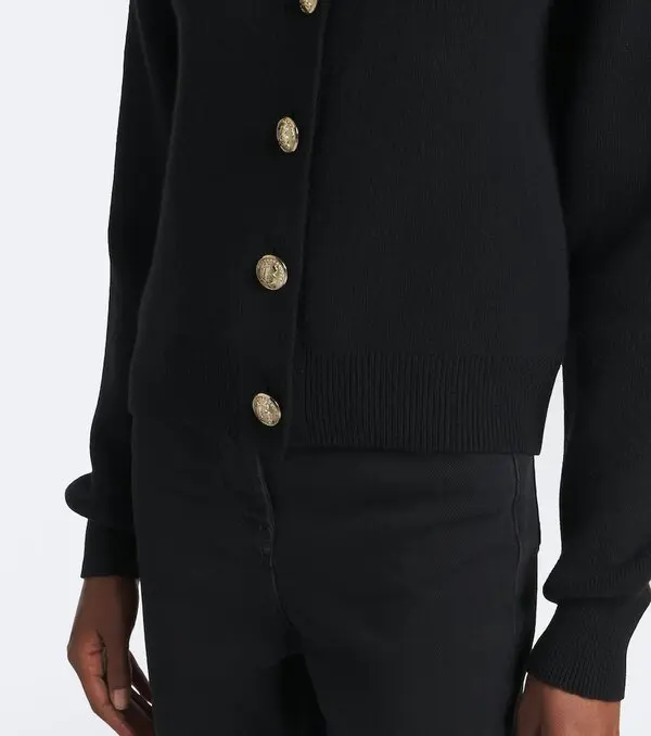 Balmain Cashmere And Wool Cardigan