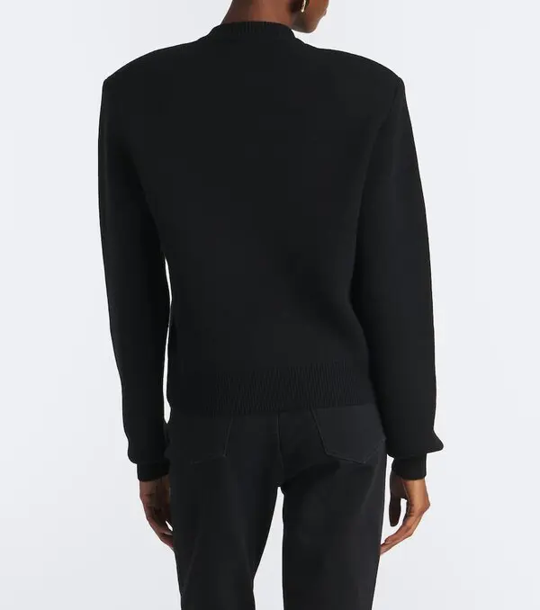 Balmain Cashmere And Wool Cardigan