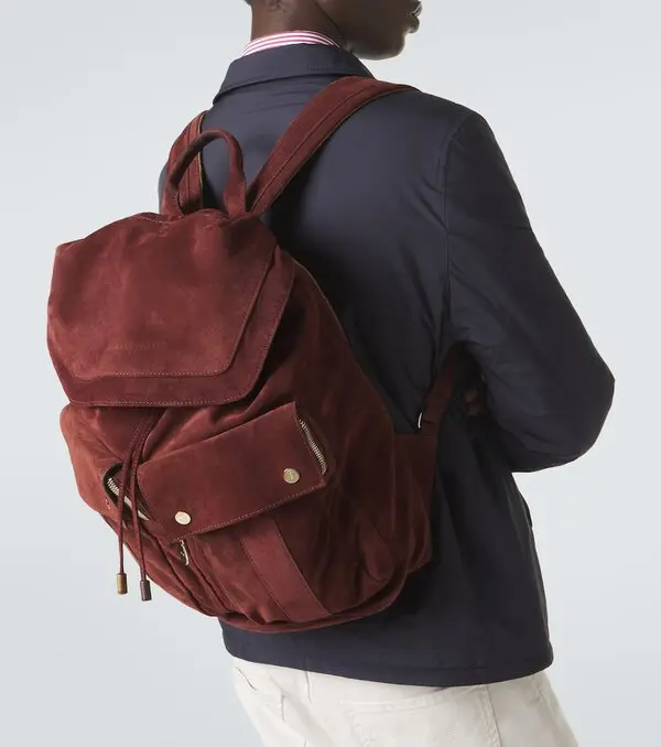 Brunello Cucinelli Suede Backpack