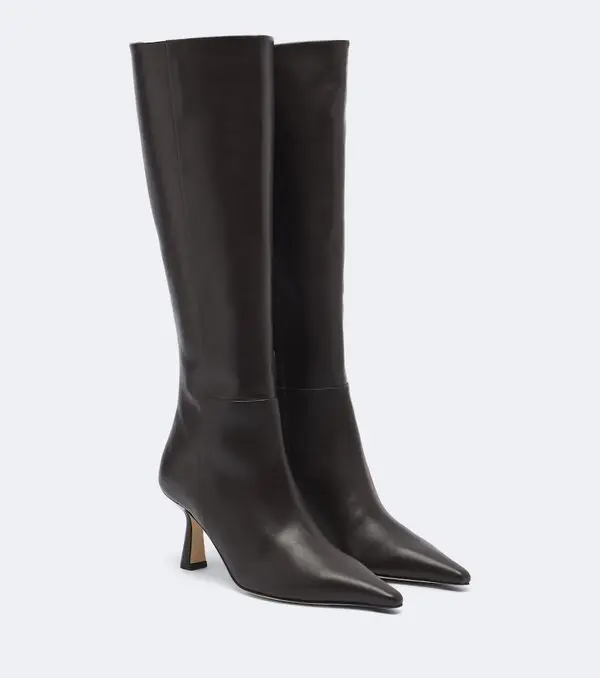 AeydĒ Vina Leather Knee-high Boots