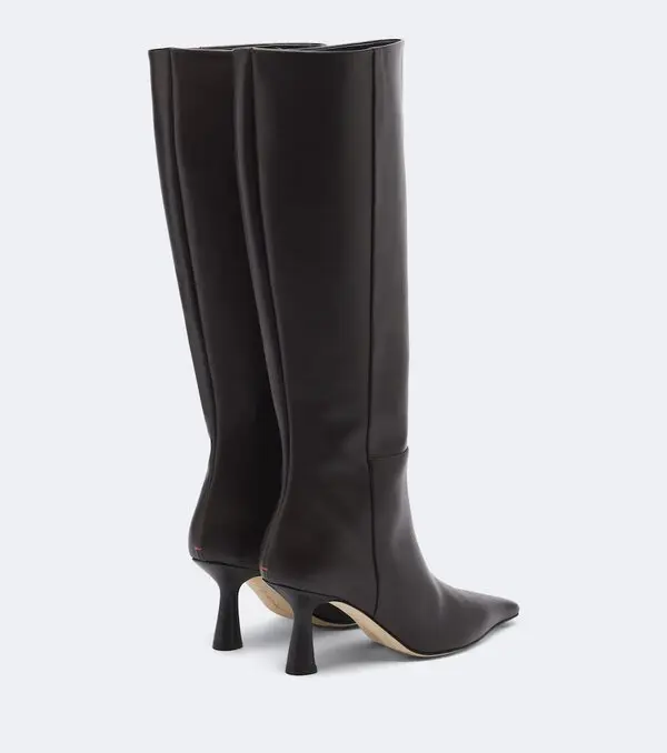 AeydĒ Vina Leather Knee-high Boots