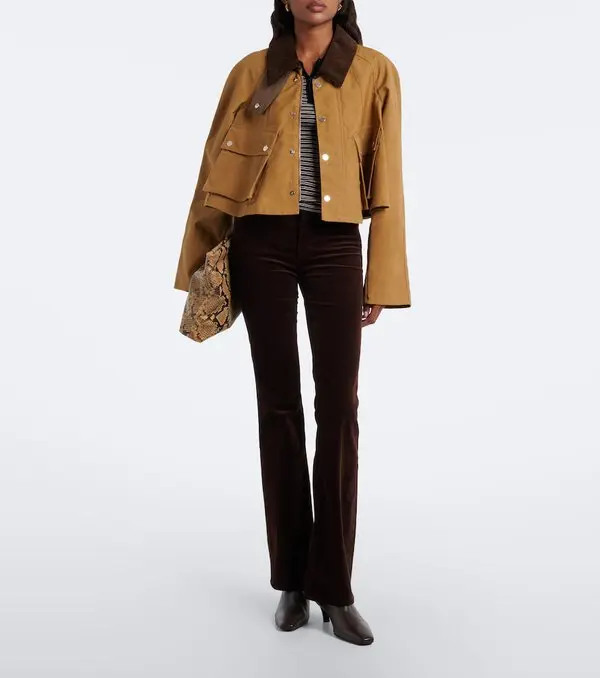 FRAME Reboot Cotton-blend Corduroy Bootcut Pants