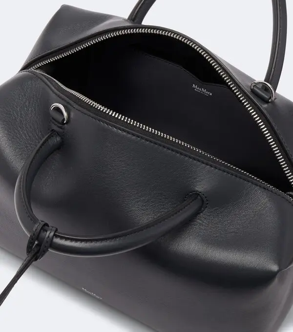 Max Mara Medium Leather Top-handle Bag
