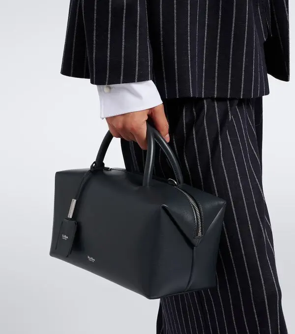 Max Mara Medium Leather Top-handle Bag