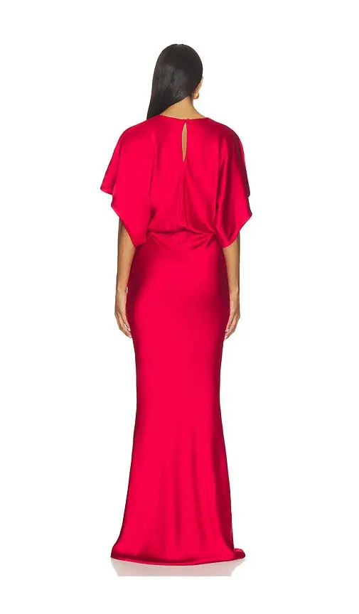 Norma Kamali Reverse Obie Gown In . Also