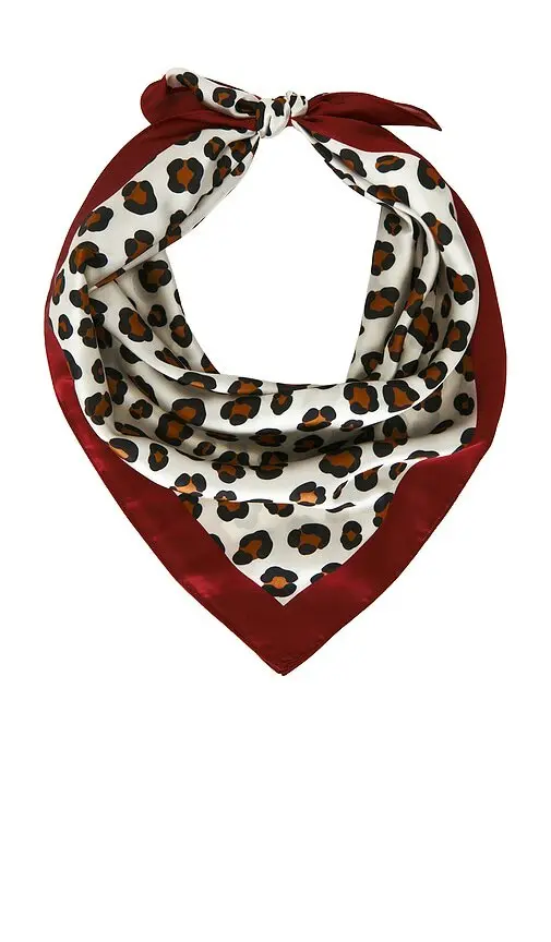 FRASIER STERLING Cheetah Bandana - Brown