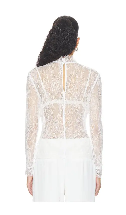 NONCHALANT LABEL Mary Lace Top In . Also