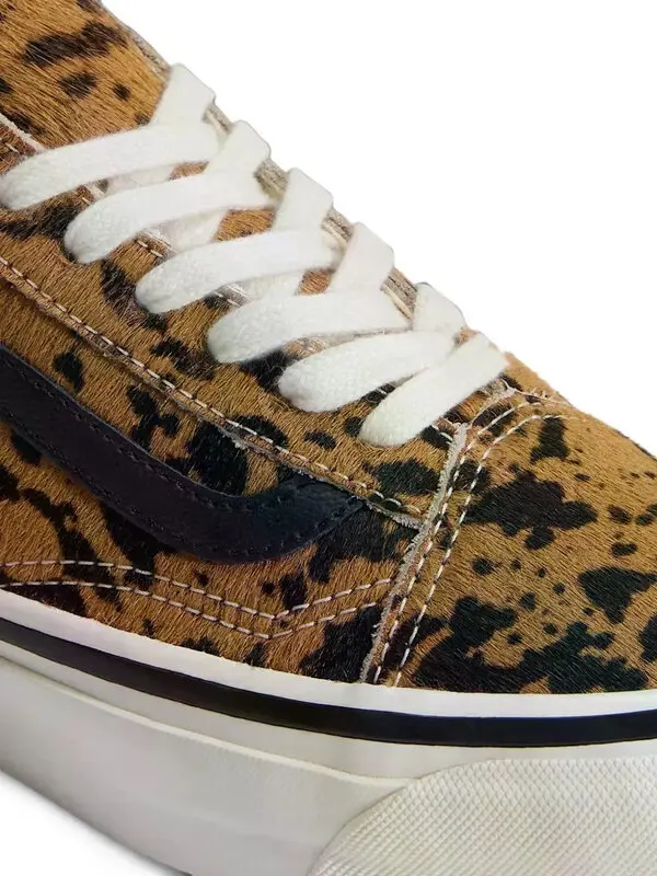 VANS Old Skool Leopard-print Sneakers - Brown