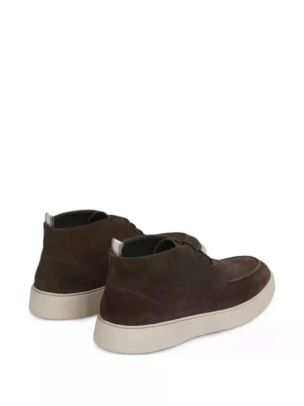 Officine Creative Suede Lace-up Sneakers