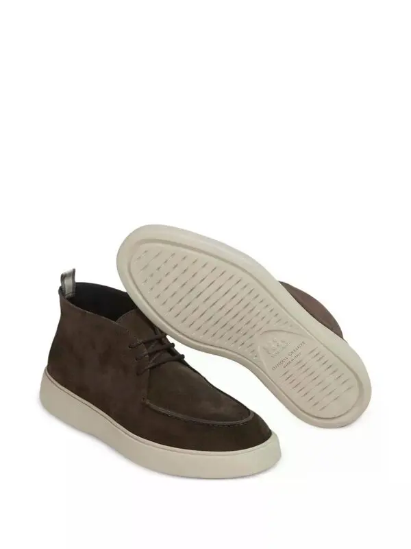 Officine Creative Suede Lace-up Sneakers