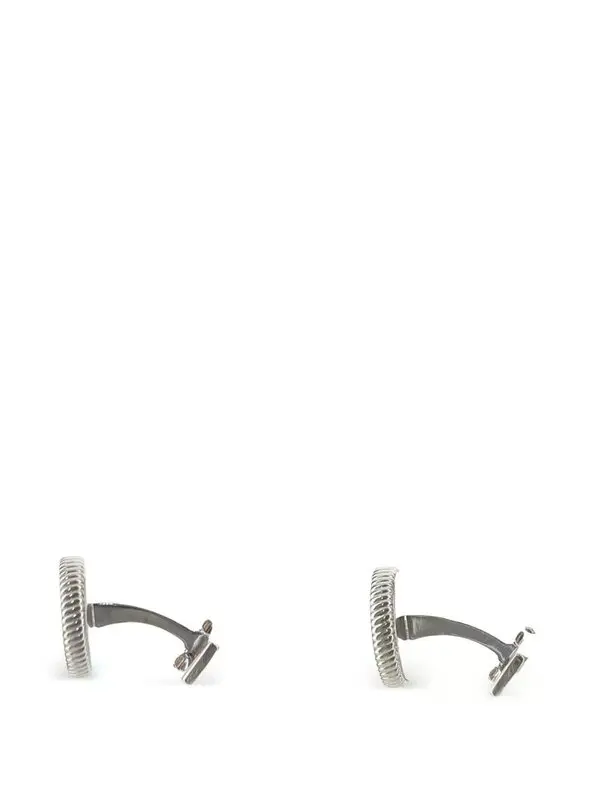 BOSS Rope-trim Round Cufflinks