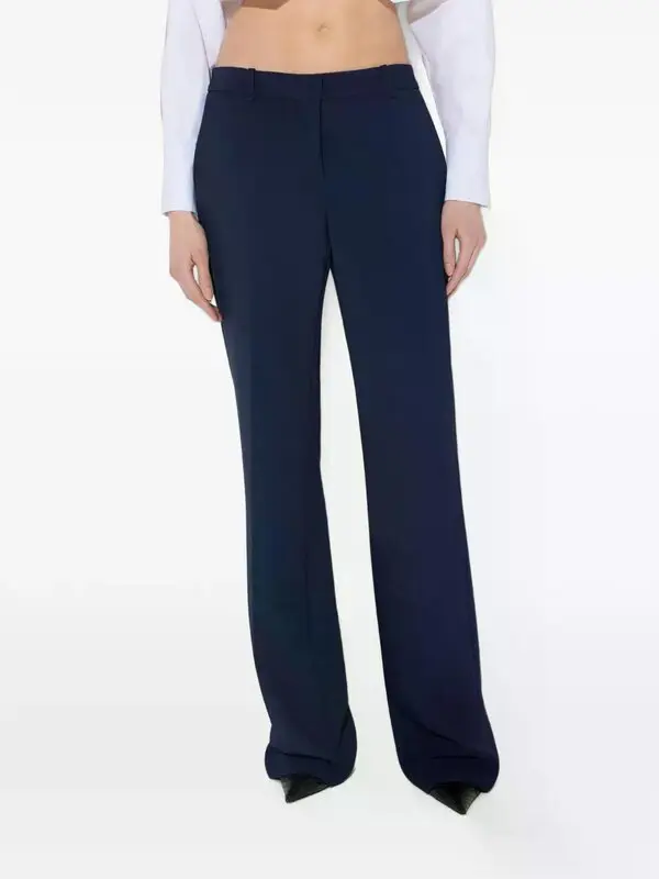 Elisabetta Franchi Lightweight Crêpe Fabric Trousers