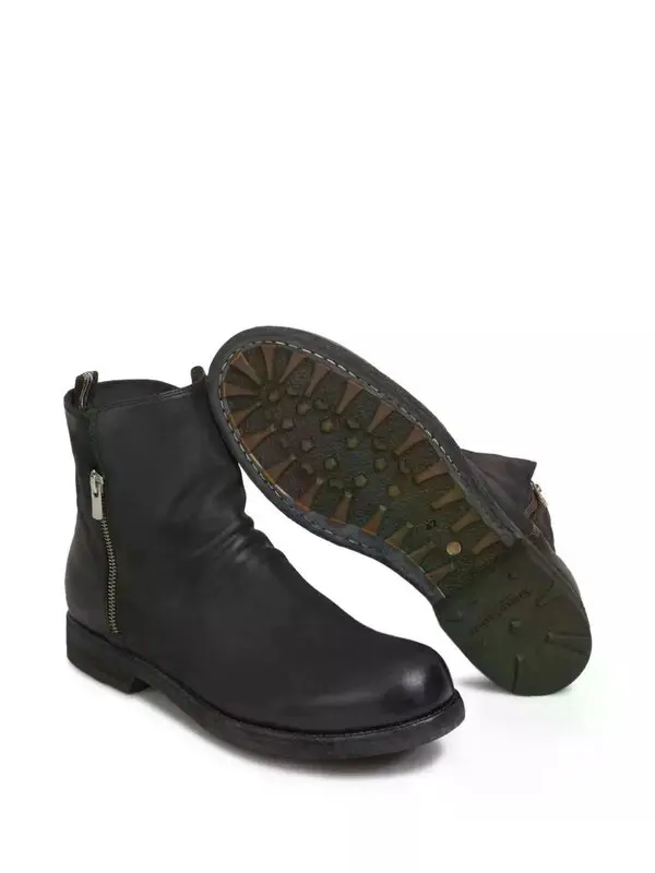 Officine Creative Side-zip Leather Boots