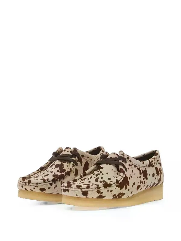 Clarks Wallabee Cow-print Loafers